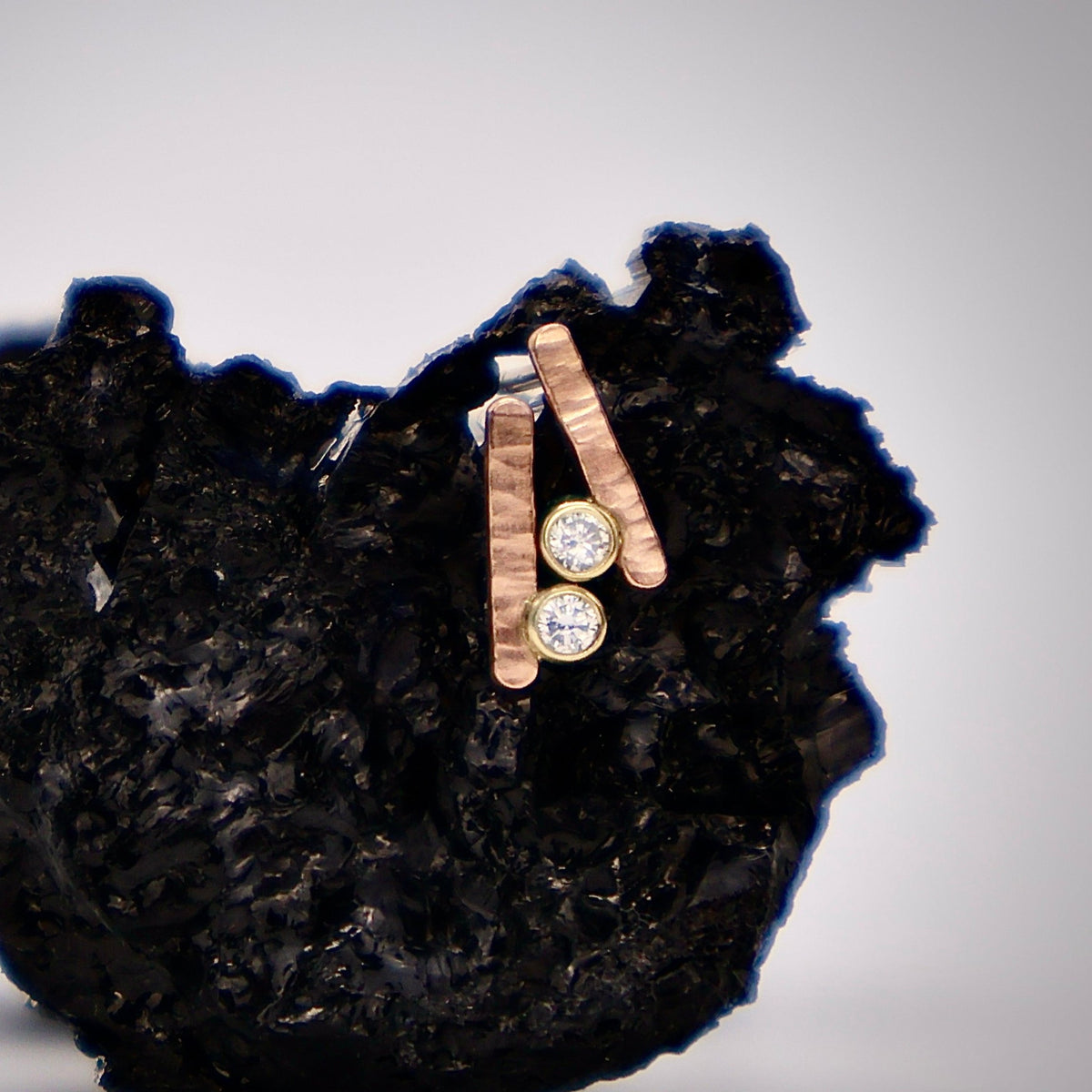 Organic Matter: Diamonds/Branch Stud Earrings – Nichole Collins Jewelry