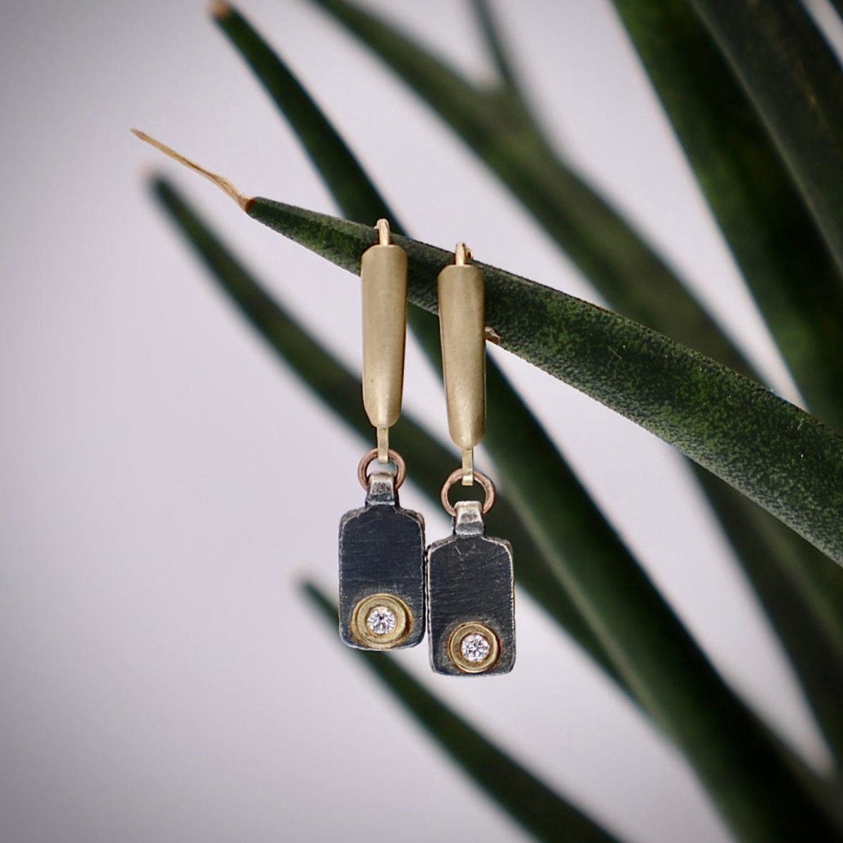 Organic Matter: Diamonds Drop Earrings – Nichole Collins Jewelry