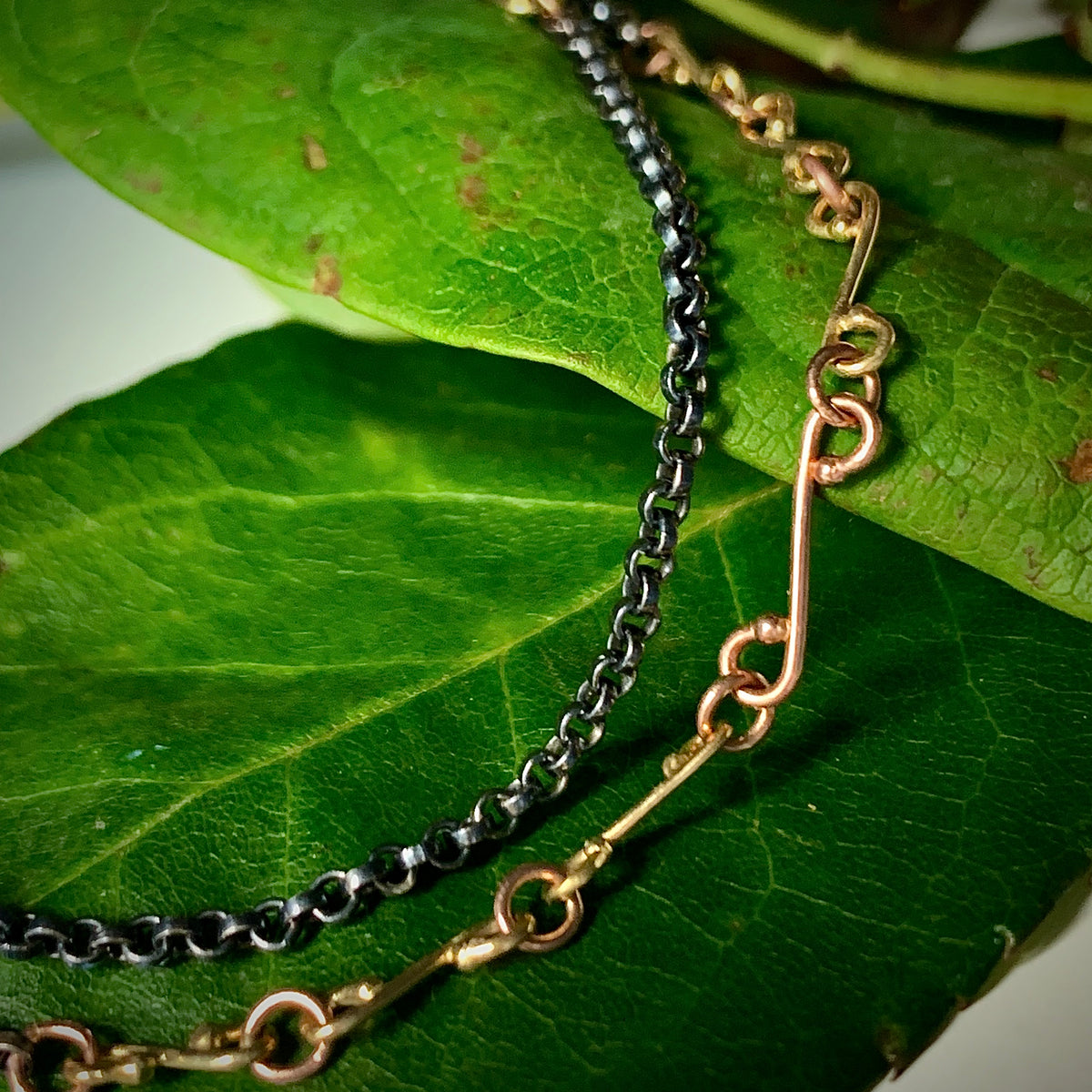 Natural Wonder: Teardrop Blue Sapphire Necklace – Nichole Collins Jewelry