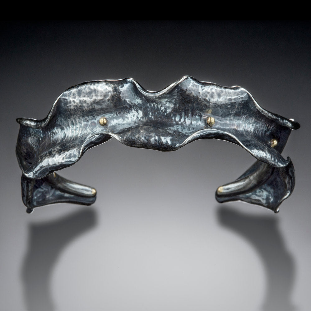 Organic Matter: Curvaceous Rivet Cuff Bracelet – Nichole Collins Jewelry