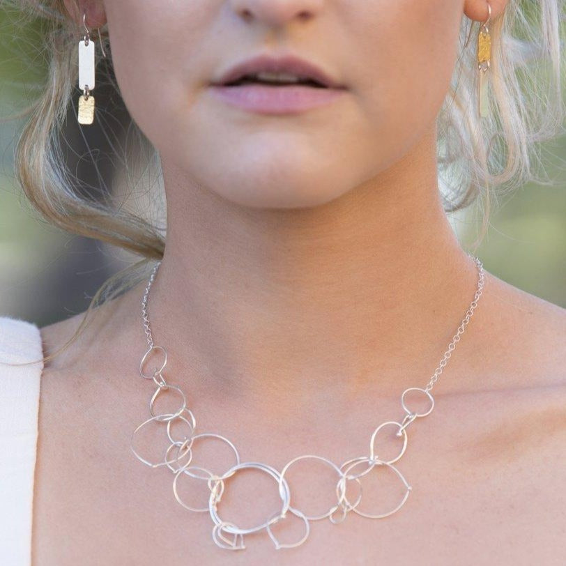 In Orbit: Multi-Loop Necklace – Nichole Collins Jewelry